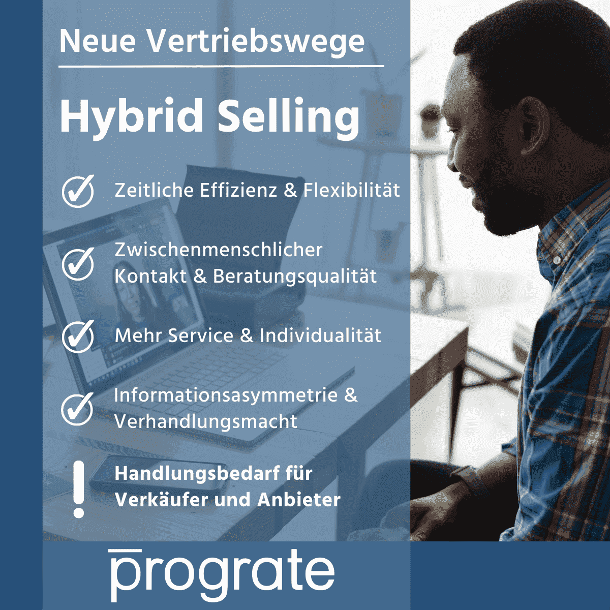 Hybrid Selling - Neue Vertriebswege - prograte | Die Mittelstandsberatung